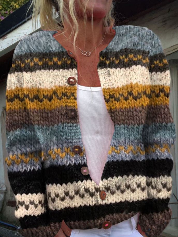 Zaddie | Colored Cardigan